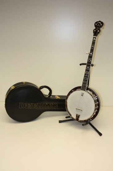 Deering "The Maple Blossom" banjo with 444 stamp | Art, Antiques ...