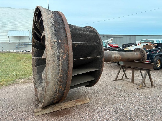 TURBINE RUNNER BAND DIA 90.5" TYPE FRANCIS, APPROX 2500 KW | Industrial ...