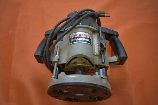 PORTER CABLE MODEL 7539 VARIABLE SPEED PLUNGE ROUTER - SPEEDMATIC ...