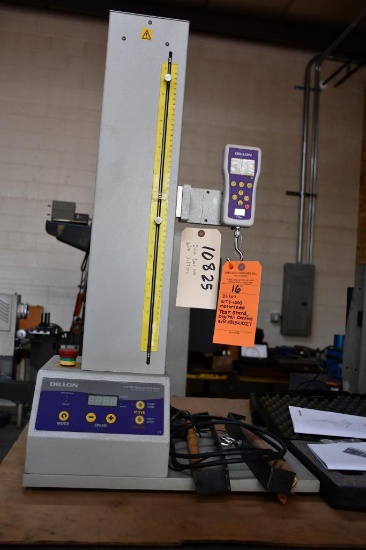 DILLON GTS-1000 MOTORIZED TEST STAND, DIGITAL CONTROL, S/N: 031341027 ...