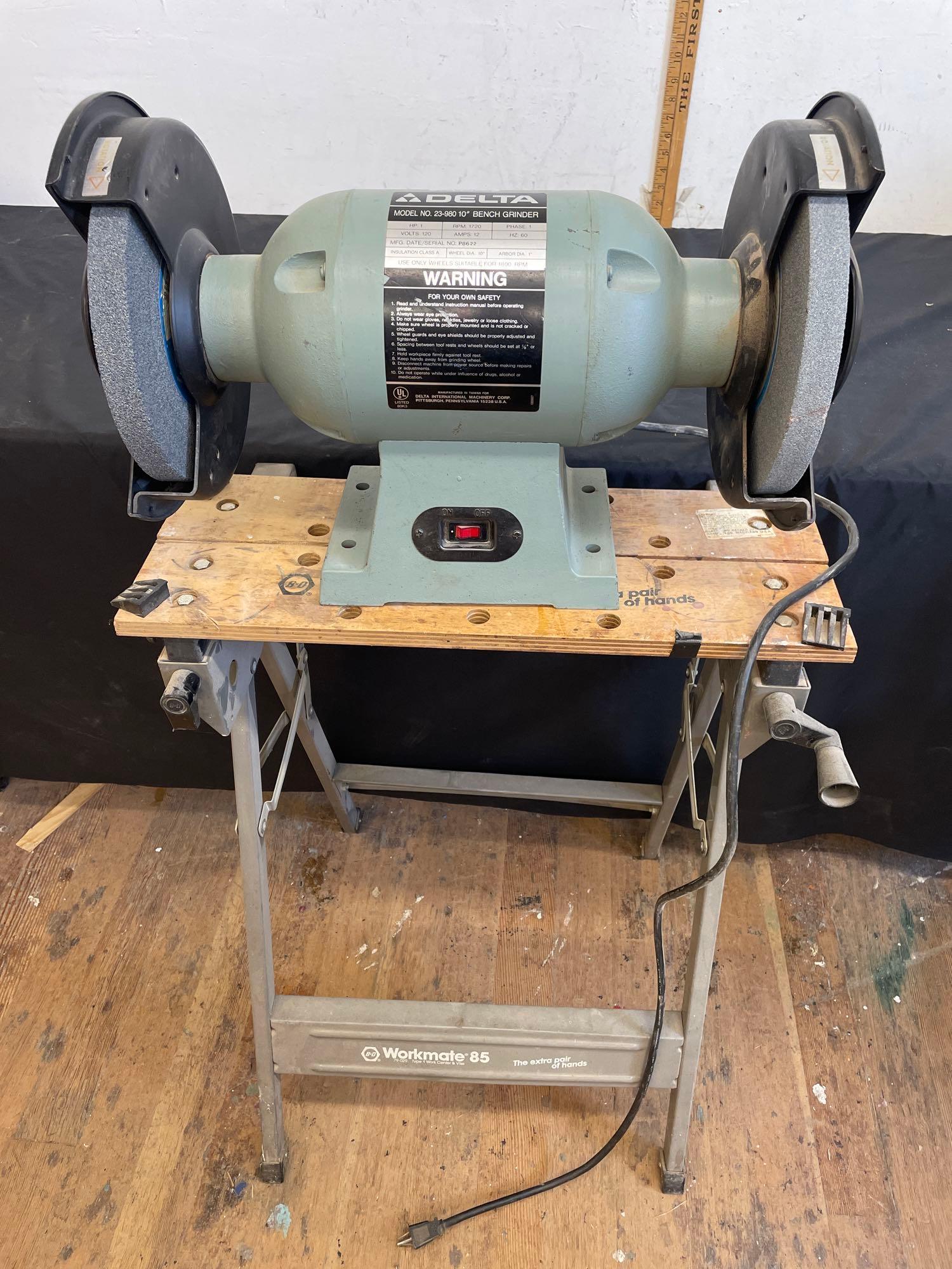 Delta Bench Grinder Proxibid
