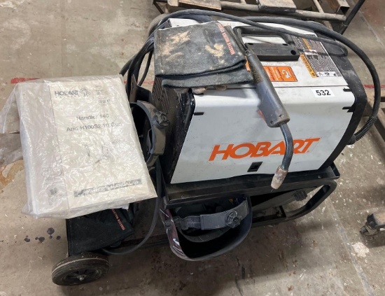 Hobart welder- Handler 140 and H100S2-10 gun | Online Auctions | Proxibid
