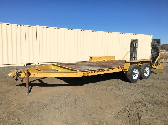 1987 Zieman Equipment Trailer, | Heavy Construction Equipment ...