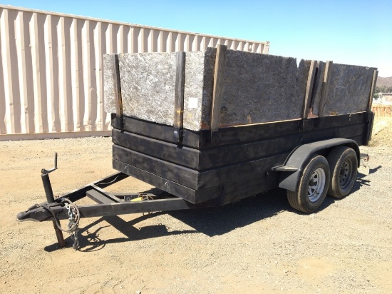 2005 Carson Dump Trailer, | Heavy Construction Equipment Construction ...