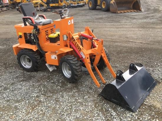 Unused Mach Pro MPL905 Mini Wheel Loader, | Heavy Construction ...