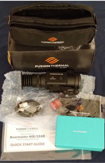 Fusion Thermal Boarmaster 40E/55XR Thermal Imaging Riflescope New ...