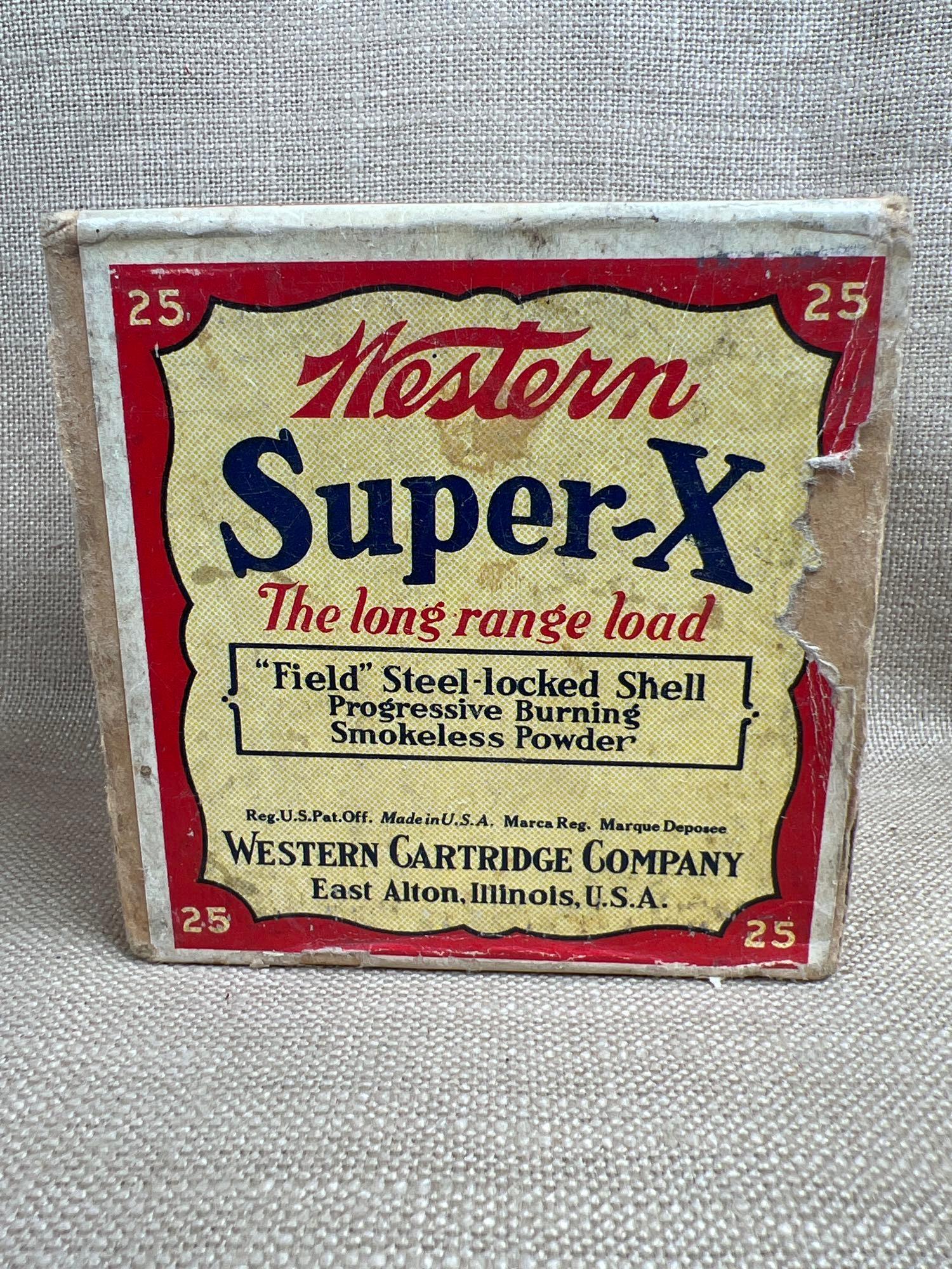 Partial Box Western Super-X 16 Ga Shotgun Shells | Proxibid