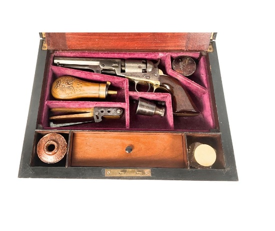 Confederate General Sterling Price's Colt 1849 Cased In Field Desk, 31 ...