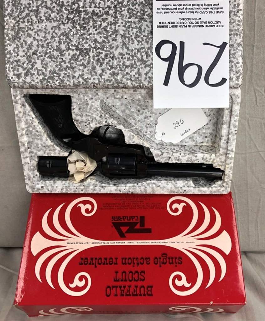 Tanarmi "Buffalo Scout" .22-L-S-LR-Cal. Revolver | Proxibid