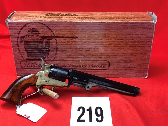 CVA Navy .36, Black Powder, SN:D10070 (EX) | Guns & Military Artifacts ...