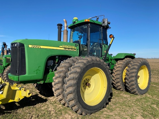 2004 JD 9320 4WD Tractor, 9498 hours w/3 Pt., PTO, Greenstar 3 - 3k ...