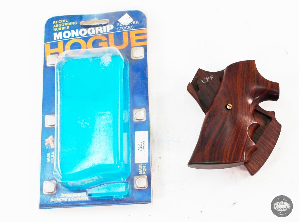 Hogue - Colt Python I Frame Wooden Revolver Grip | Proxibid