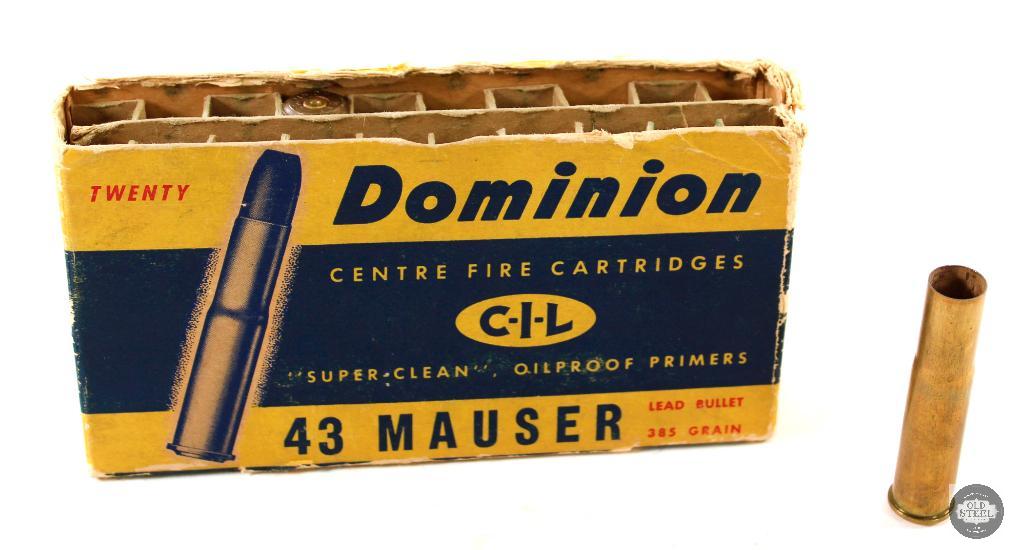 20 Spent Cases 43 Mauser | Proxibid