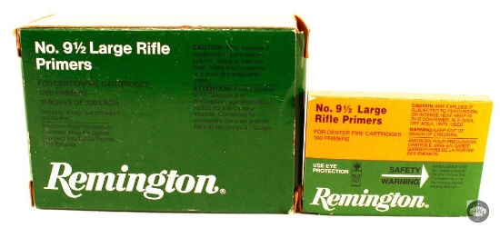 Box of Remington No.9... Large Rifle Primers - 1000 ct. | Guns ...