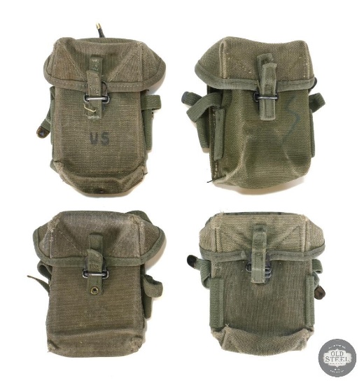 Lot of 4 M1956 M14 Magazine Pouches | Guns & Military Artifacts ...