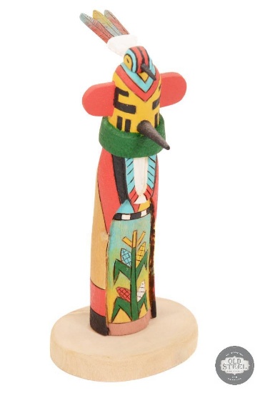 Authentic Hopi Indian Hummingbird Kachina Doll - Edward Huma | Art ...