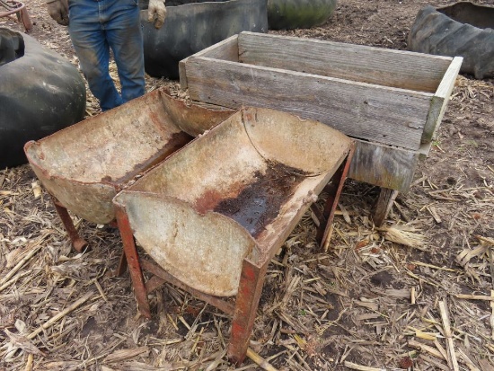 Homemade Feeder Bunks | Farm Equipment & Machinery Livestock Supplies ...