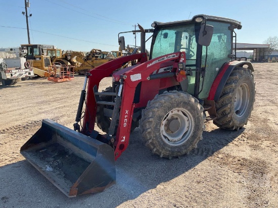 2016 MASSEY FERGUSON MF4707LC MFWD TRACTOR W/LOADER SN: MC040VG5225018 ...