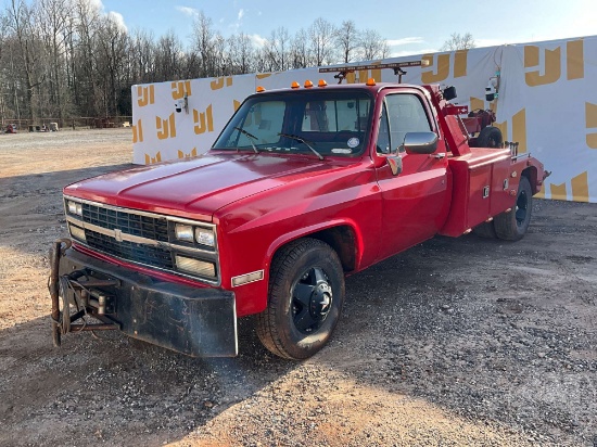 1989 CHEVROLET R CONVENTIONAL SINGLE AXLE WRECKER VIN ...