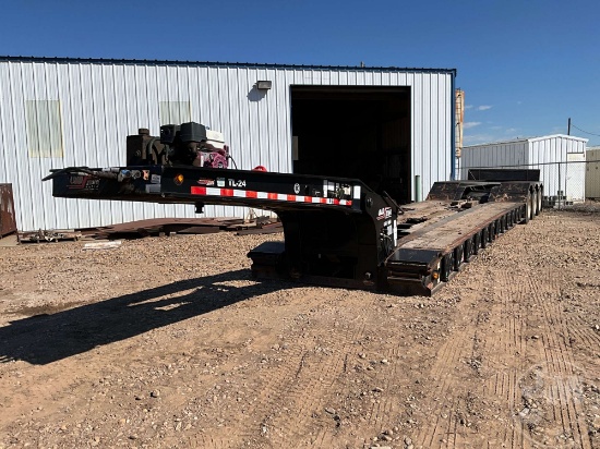 2012 LOAD KING 503/554 SSSF 55 TON TRI/A HYDRAULIC RGN LOWBOY TRAILER ...