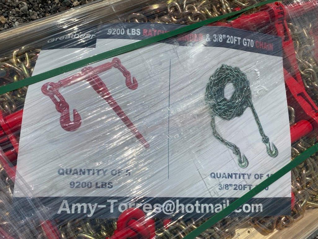 New! Greatbear Ratchet Binders and Chains | Proxibid