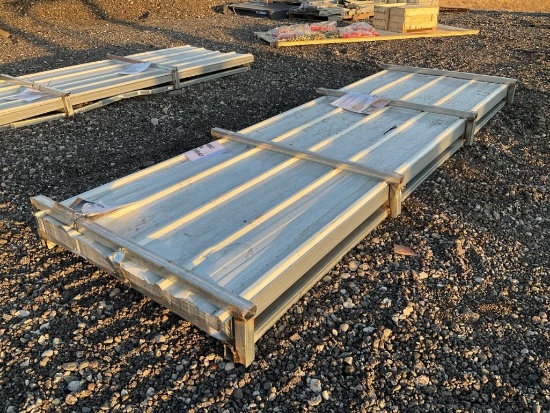 Unused Corrugated PPGI Steel Paneling | Heavy Construction Equipment ...