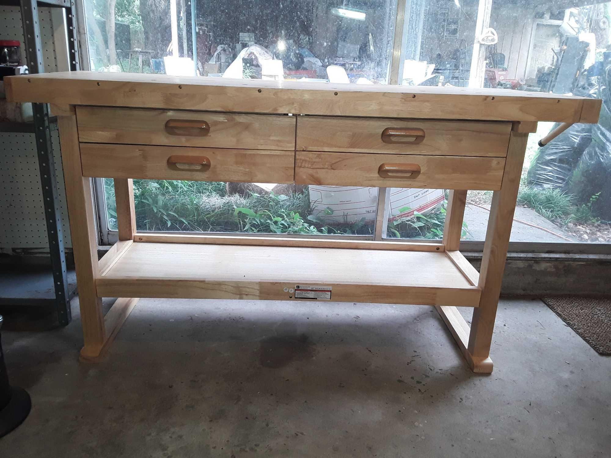 Windsor Design Workbench 5 Ft Windsor Design Workbench With 4 Drawers
