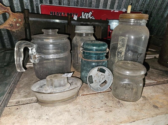 Vintage Glass jars - Pyrex, Atlas, Mason, Kerr, Reamer | Online ...