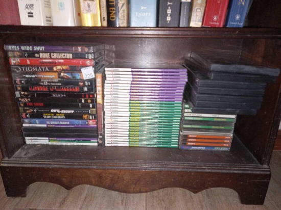 DVD Contents on Shelf | Online Auctions | Proxibid