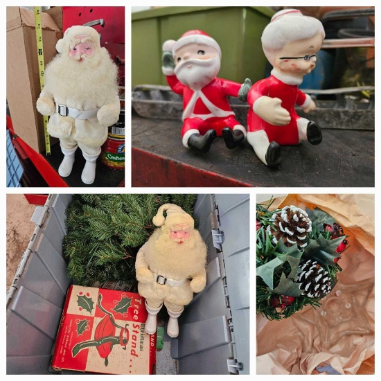 Christmas Treasures including what looks to be a Harold Gale White ...