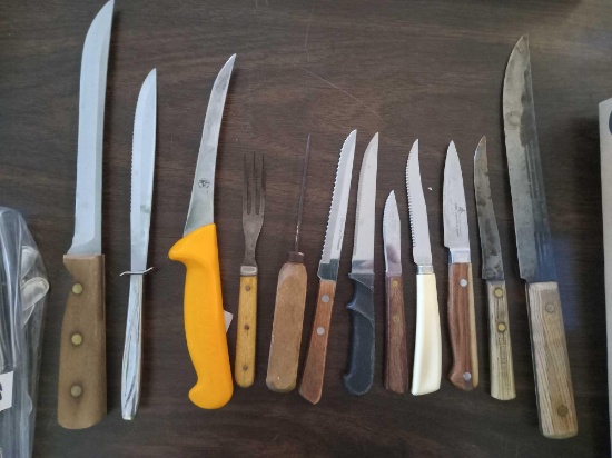 Vintage Knife Assortment, Wenger, Forgecraft, Quikcut Quikkle | Online ...