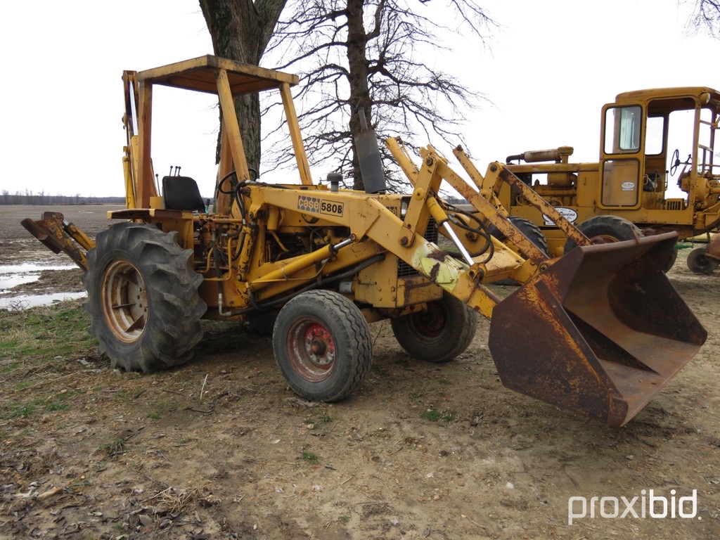 Case 580b Backhoe