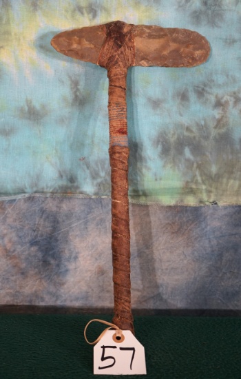Authentic 1880-1890 circa Native American Hand Axe | Online Auctions ...