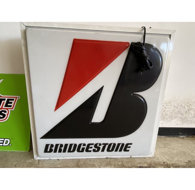 Bridgestone Lighted Sign | Proxibid