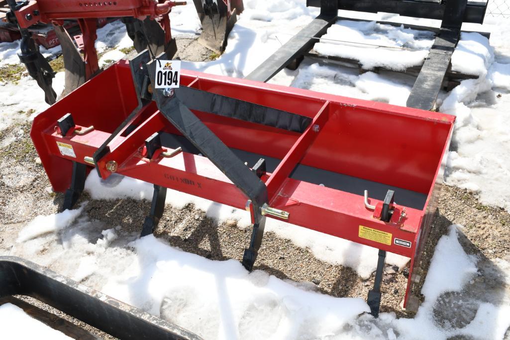 LMC 5FT BOX SCRAPER (UNUSED) | Proxibid