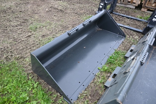 Bobcat Quick Attach 80" Heavy Duty Bucket | Heavy Construction ...