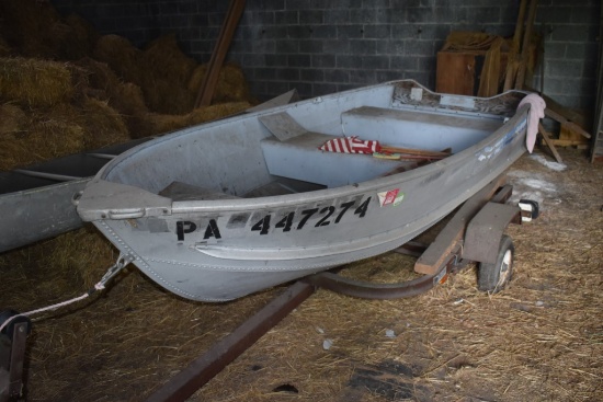 Sea Nymph 12R Aluminum Fishing Boat on Trailer | Cars & Vehicles Boats & Watercrafts Fishing ...