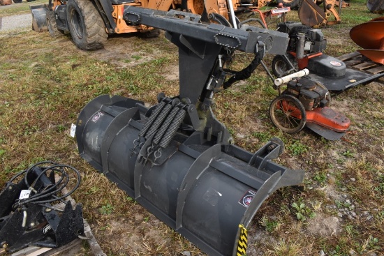 Spartan Quick Attach 72" Power Angle Snow Plow | Heavy Construction ...