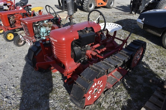 CoPar Panzer Tracked Antique Lawn Tractor | Heavy Construction ...