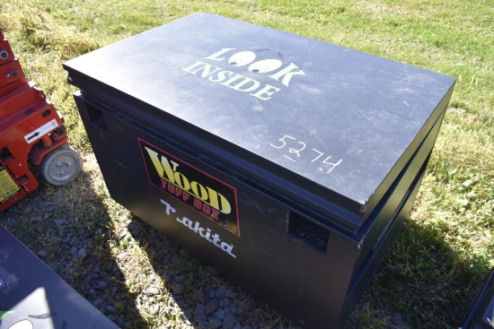 Wood Tuff Box with Makita Battery Operated Power Tools | Heavy ...