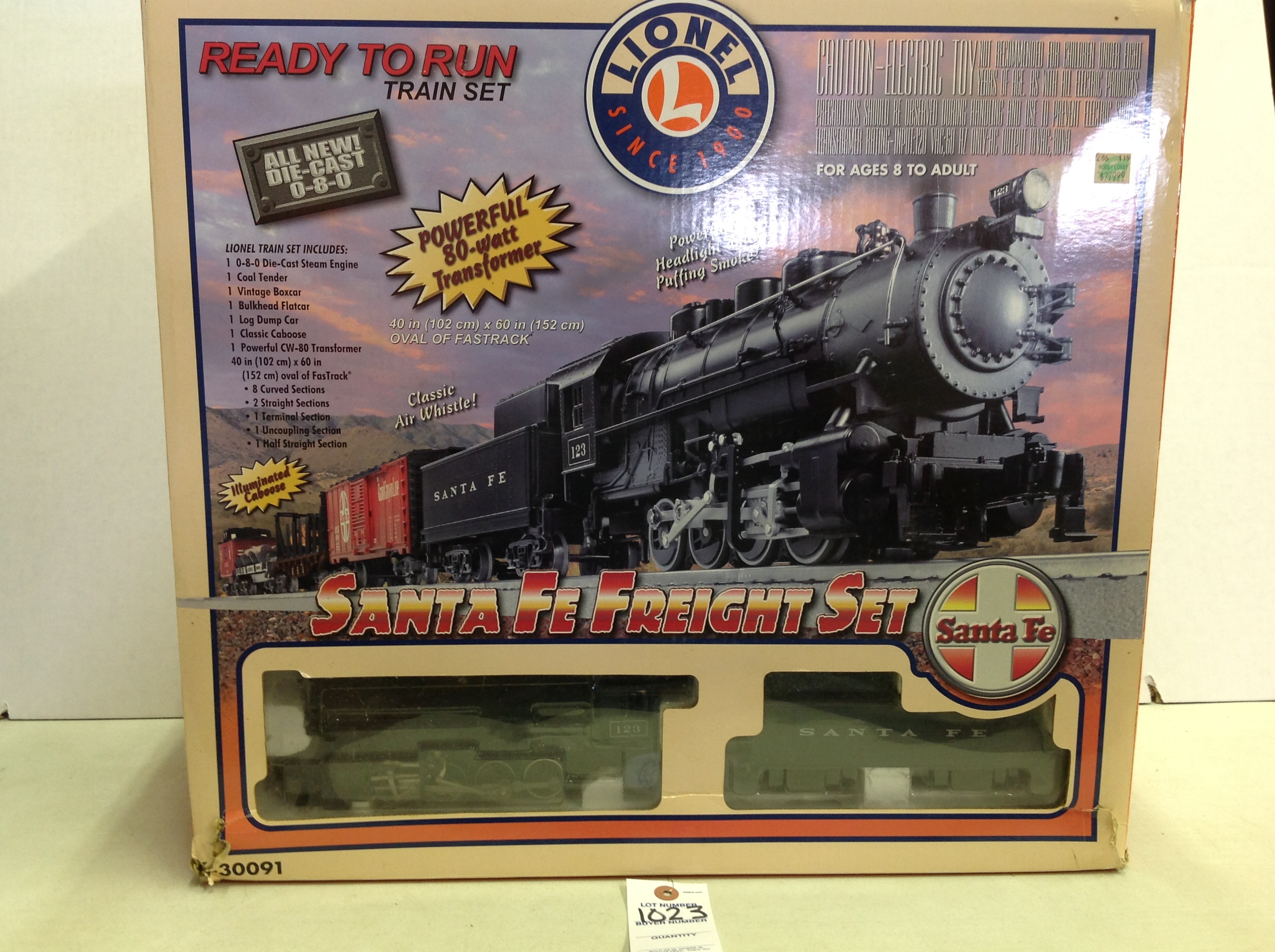 Lionel Santa fantastic Fe Freight Train