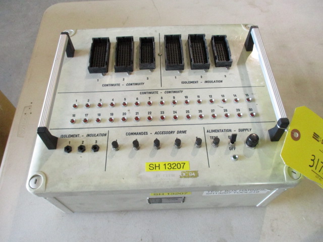 TURBOMECA HARNESS TEST BOX 8819925000 | Proxibid