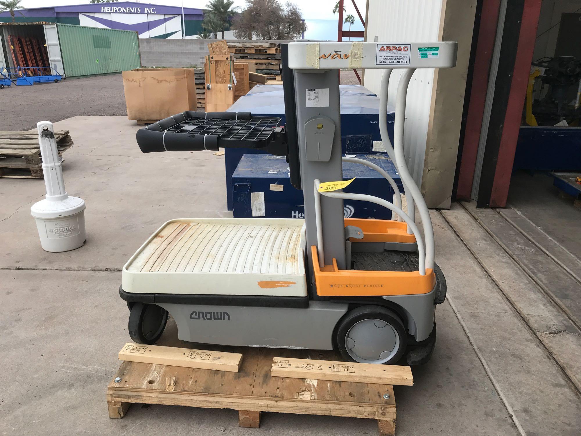 CROWN WAV-50 ELECTRIC INVENTORY LIFT (NO KEY) | Proxibid