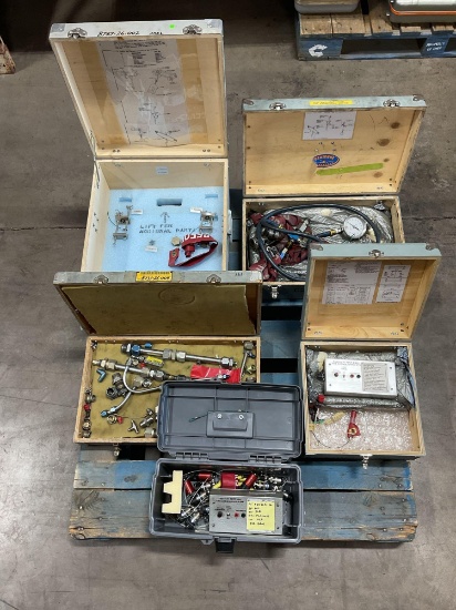 BOEING 737 FIRE EXTINGUISHER TEST KITS & TOOLING C26004-8, -32, F80229 ...