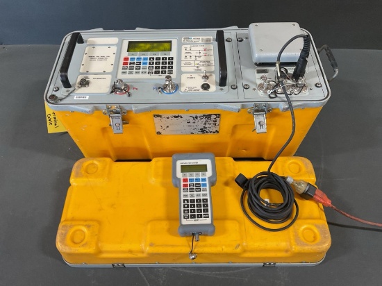 DRUCK ADTS-405 AIR DATA TEST SET (POWERS ON/MISSING HAND TERMINAL CABLE ...