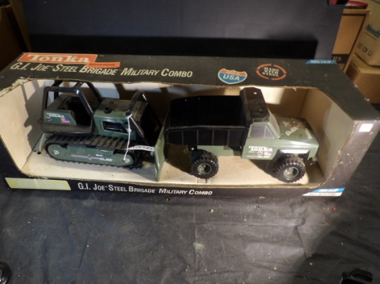 Tonka GI Joe Steel Brigade Military Combo Set NIB | Online Auctions ...