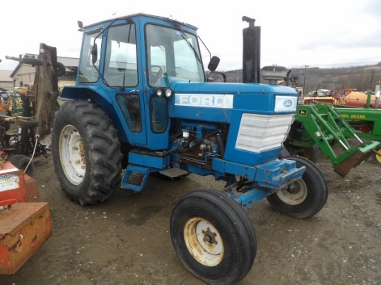 Ford 7710 2wd Tractor, Cab w/ Heat & AC, Triple Remote Hydraulics, 5849 ...