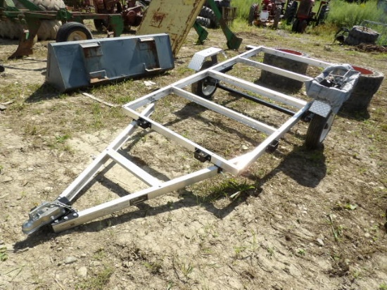 Ultra Tow 4x8 Aluminum Trailer Frame, NO PAPERWORK | Online Auctions ...