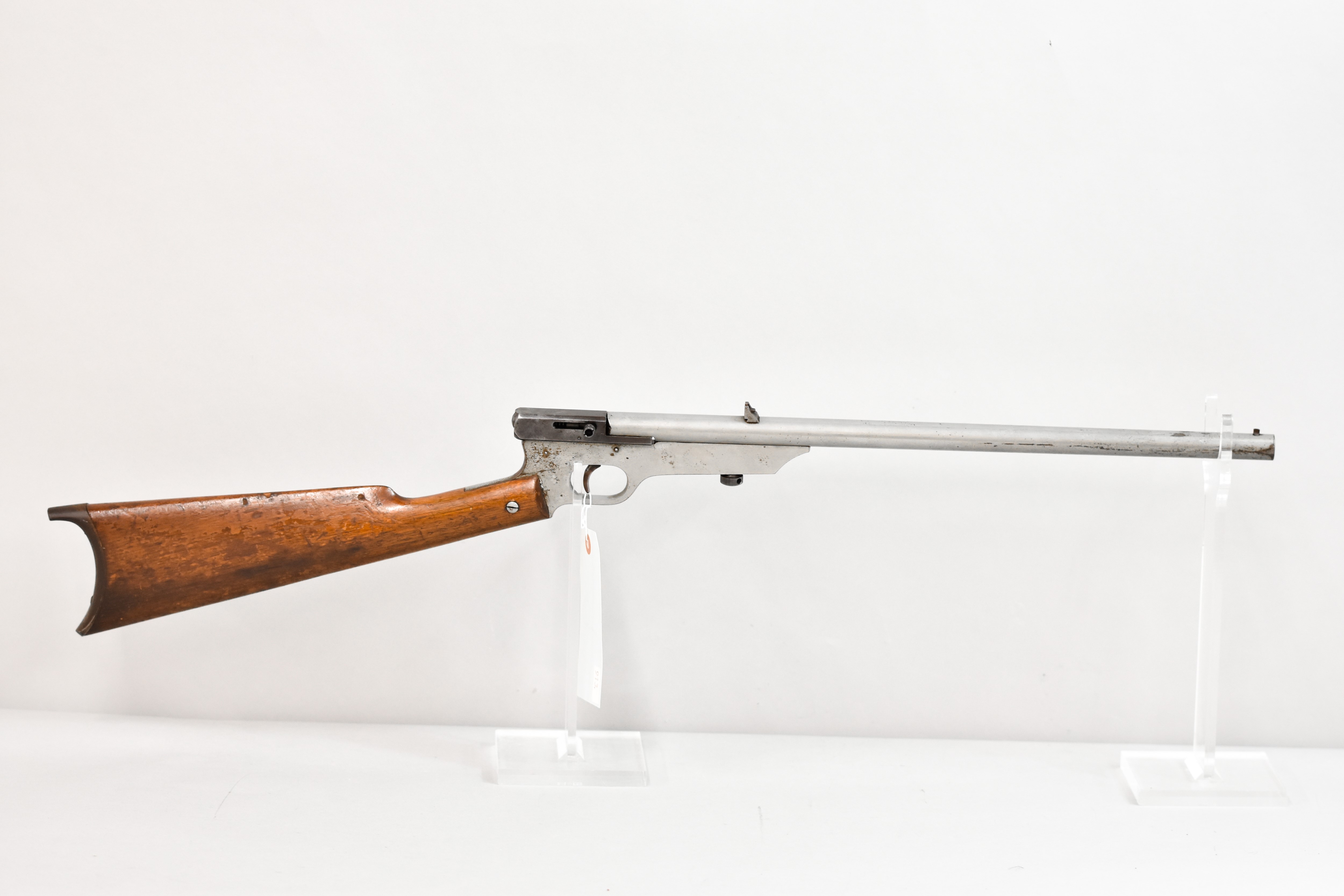 Quackenbush 22 Rifle H.M. Quackenbush .22 LR Swivel Breech SS Rifle