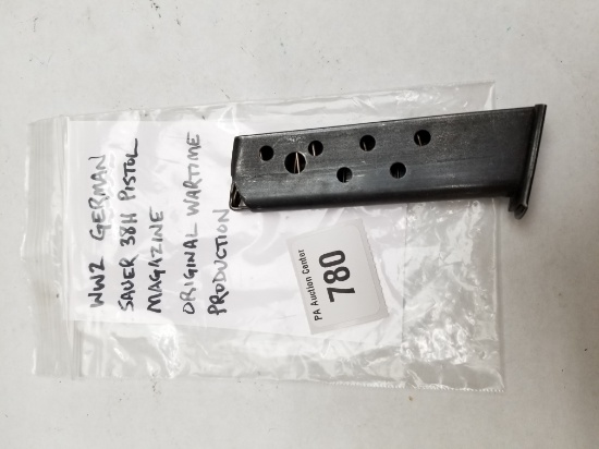 German WW2 Sauer 38H Wartime Prod. Pistol Mag | Guns & Military ...